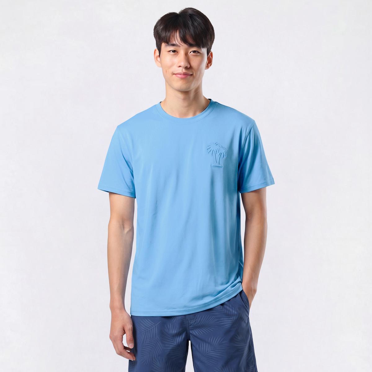Click here for Young Mens SURFZONE(R) Short Sleeve Palm Rashguard prices